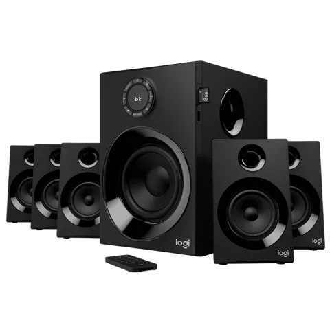LOGITECH Z607 5.1 SURROUND SOUND SPEAKER SYSTEM WITH BLUETOOTH - Kazi ...
